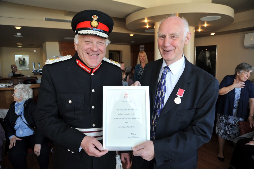 Duo’s pride at presentation of British Empire Medal - The Voice