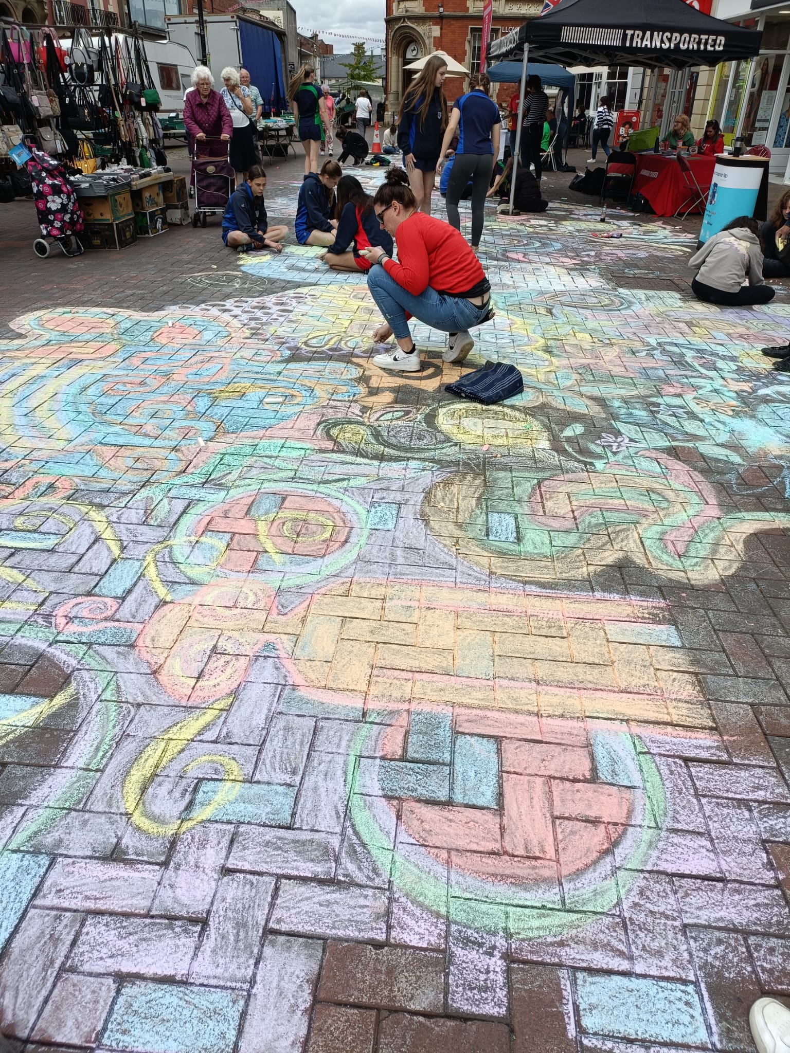 Chalk art comes to town - The Voice