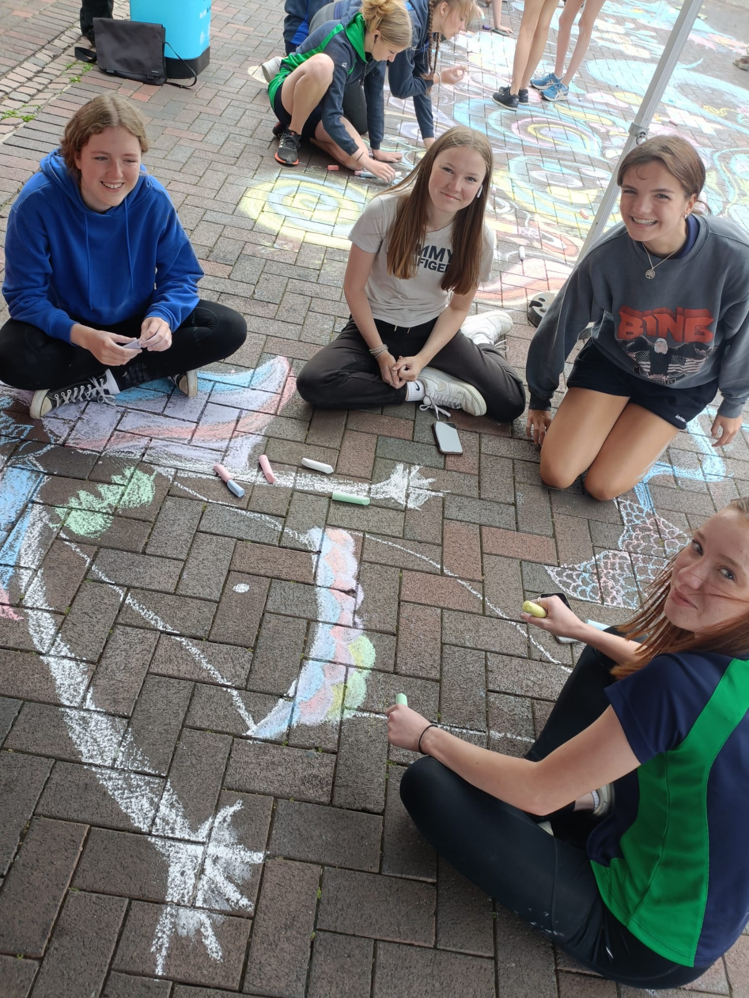 Chalk art comes to town - The Voice