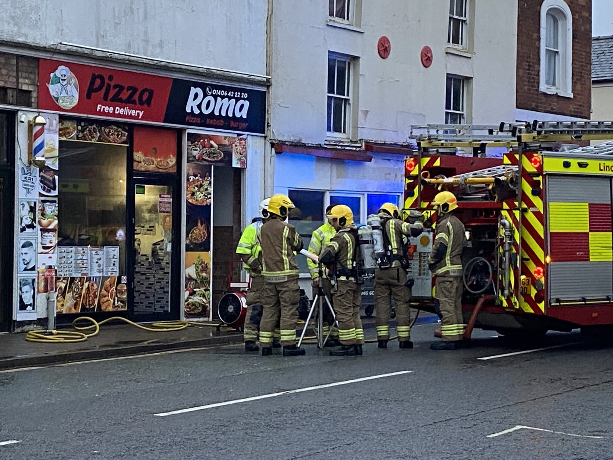 Fire at Holbeach pizzeria led to road closure - The Voice
