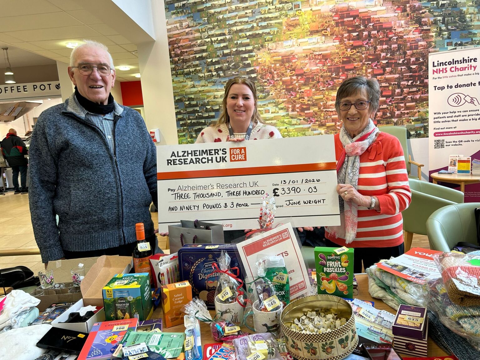 Bereaved pair raise thousands for charity - The Voice